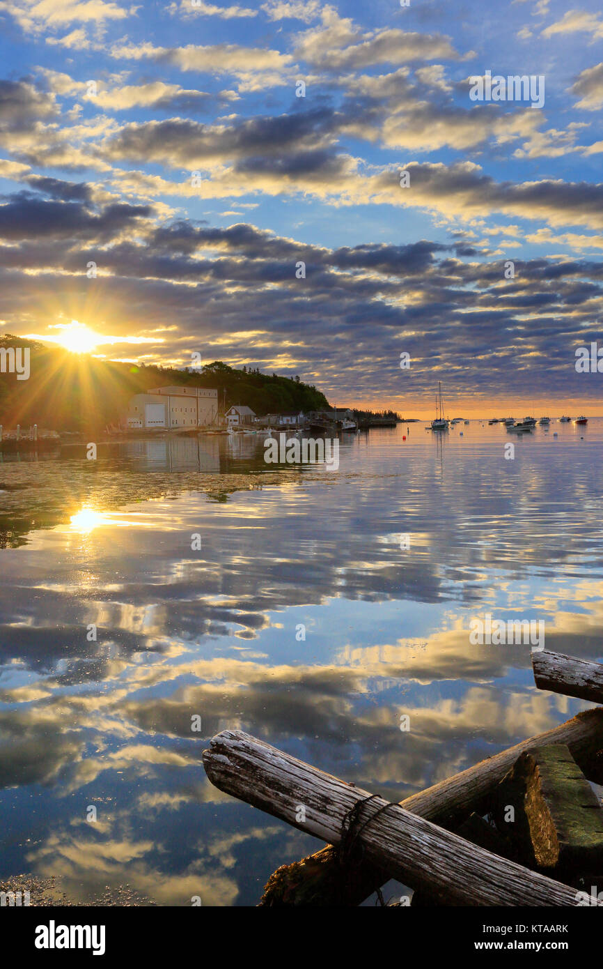 Harbor, Tenants Harbor, Maine, USA Stock Photo - Alamy