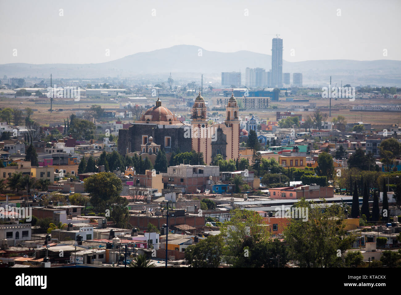 View of Acatepec city in Mexico at day Stock Photo - Alamy