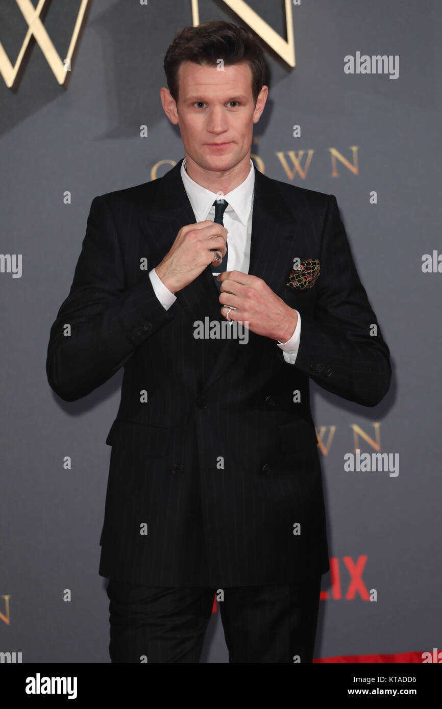 'The Crown' Season 2 – World Premiere - Arrivals Featuring: Matt Smith ...