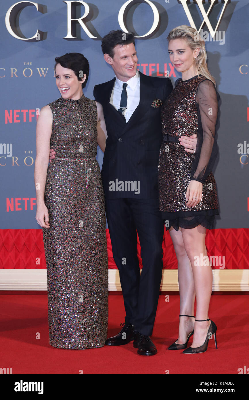 'The Crown' Season 2 – World Premiere - Arrivals Featuring: Claire Foy ...