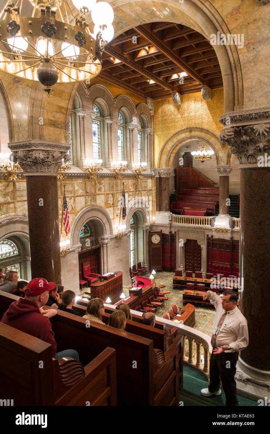 Albany New York state capital building Stock Photo - Alamy