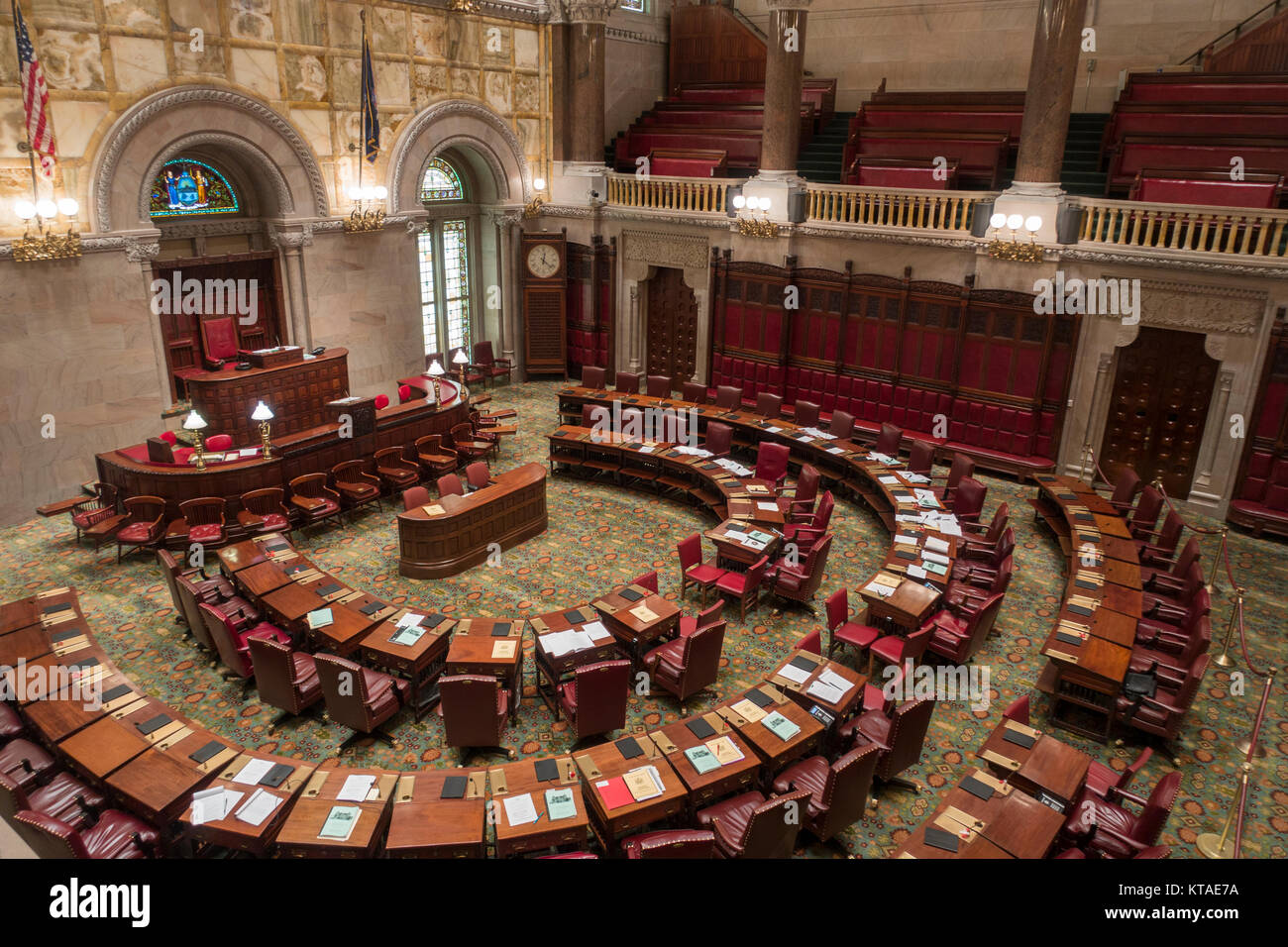 Albany New York state capital building Stock Photo - Alamy