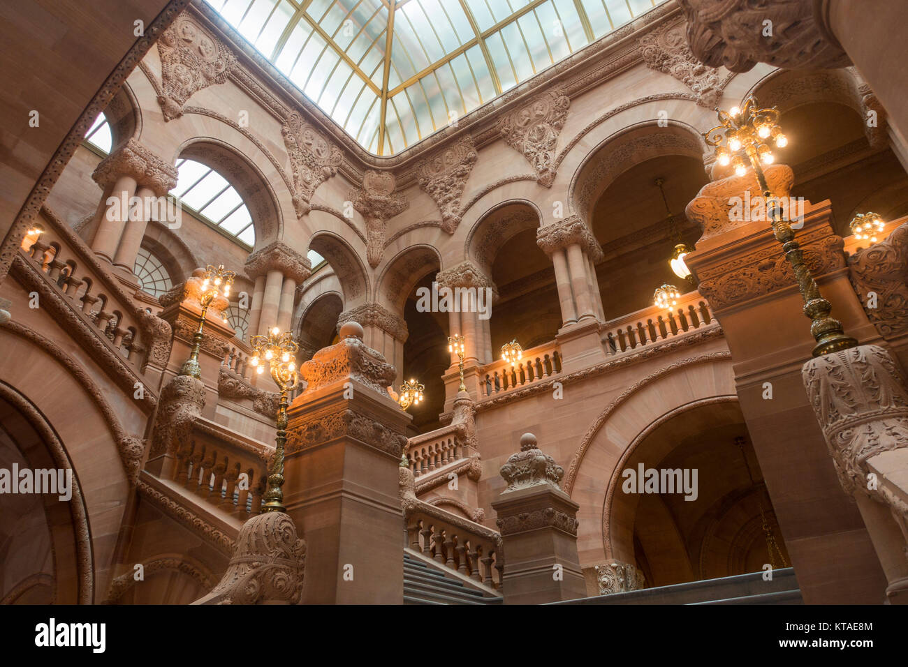 Albany New York state capital building Stock Photo - Alamy