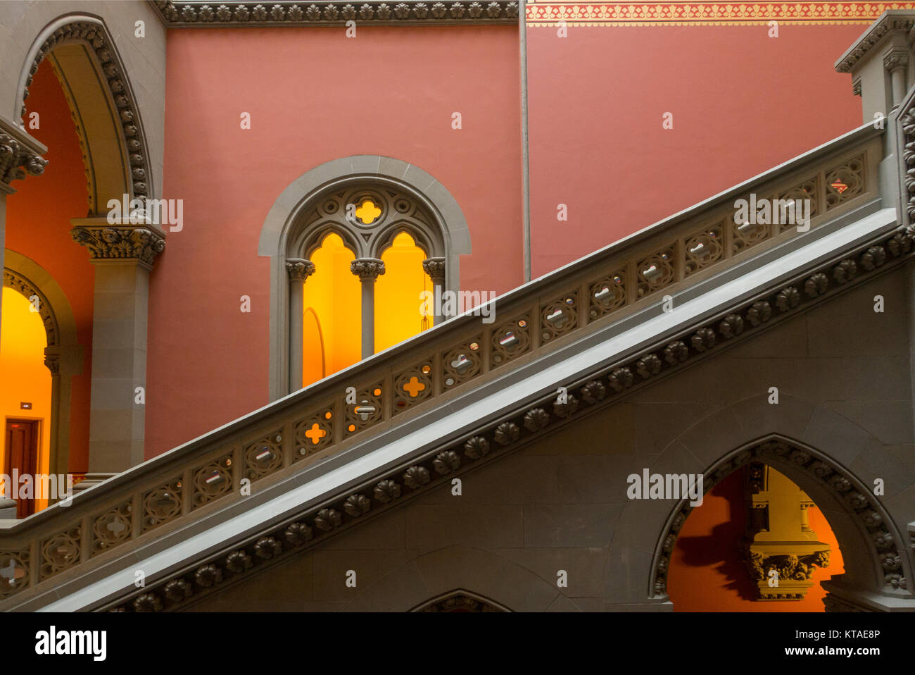 New york state capitol interior albany hi-res stock photography and ...