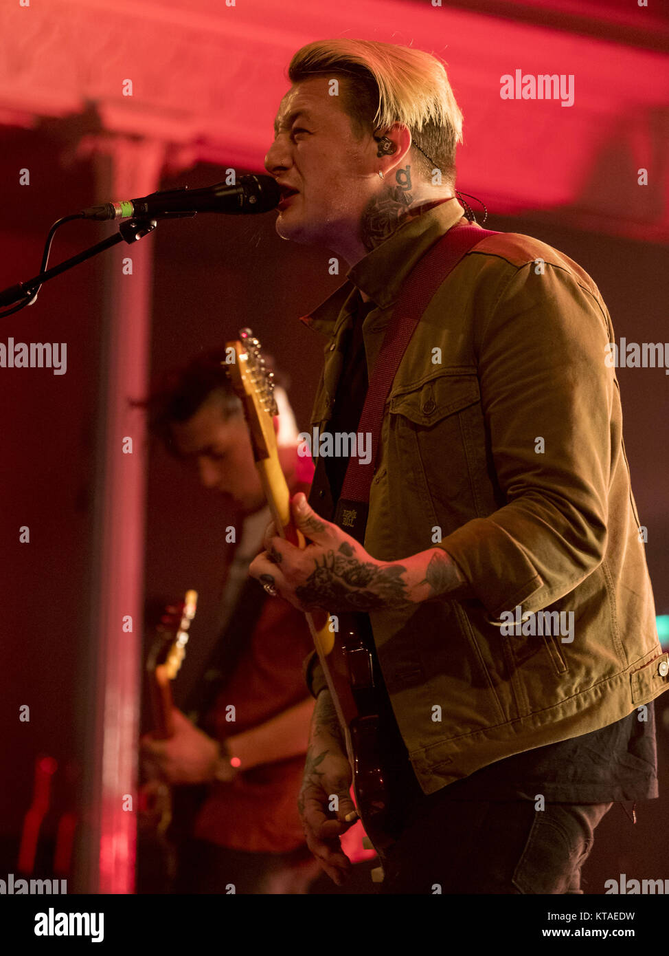 Deaf Havana perform live at The Edinburgh Queens Hall Featuring: James ...