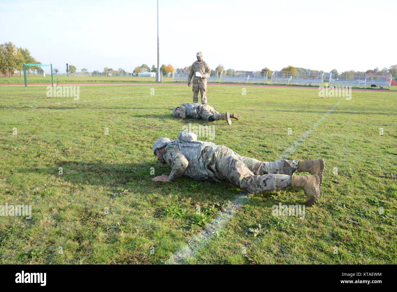 U.S. Soldiers, assigned to 39th Strategic Signal Battalion, practice ...