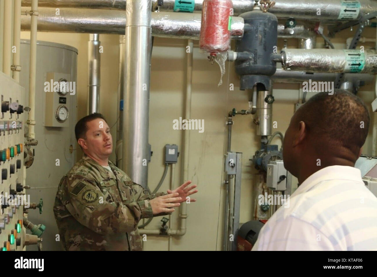 U.S. Air Force Tech. Sgt. James Calvin, 387th Air Expedition Squadron ...