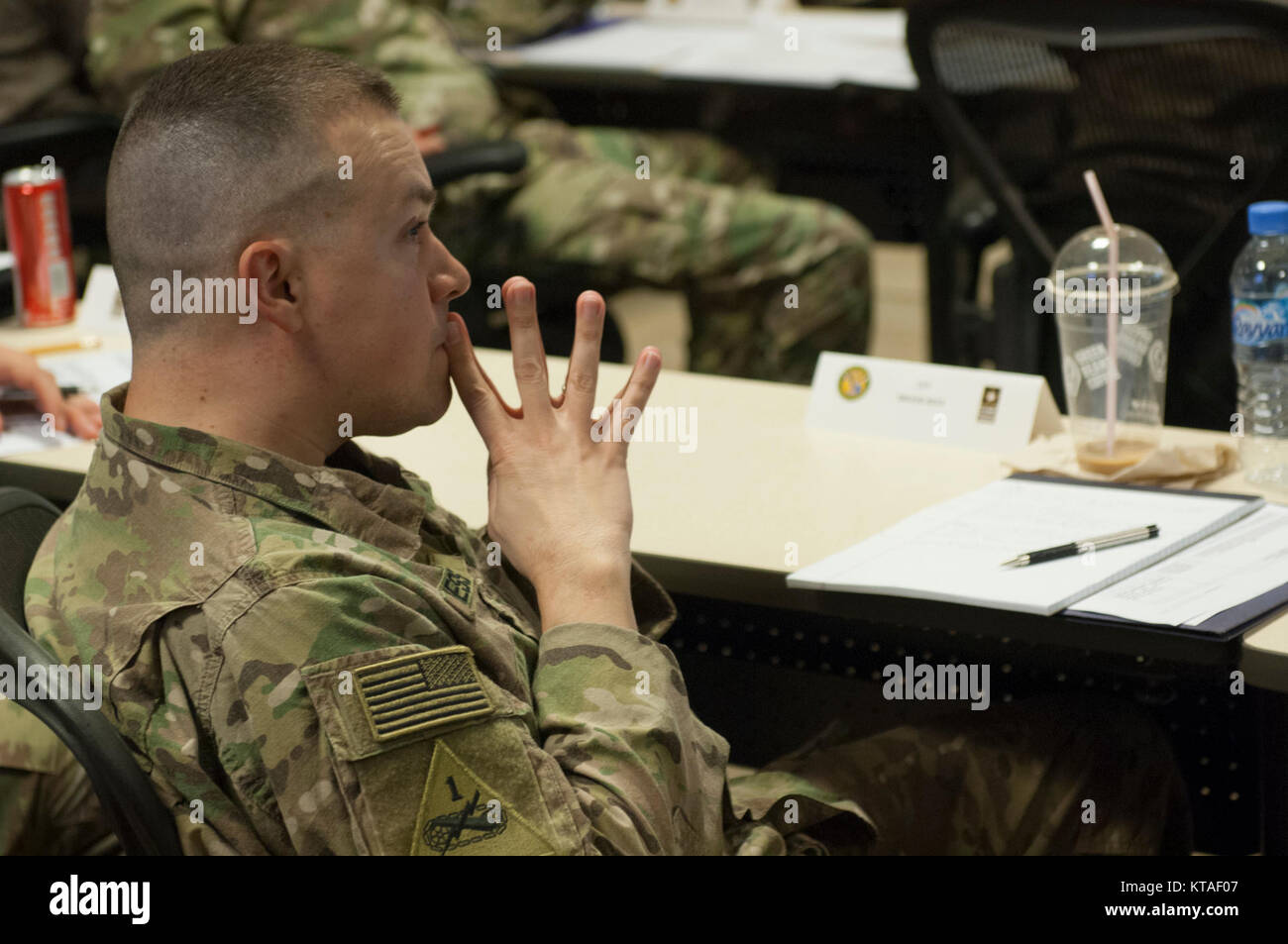 Lt. Col. Brook Hess, Budget Analyst, Combined Joint Forces Land ...