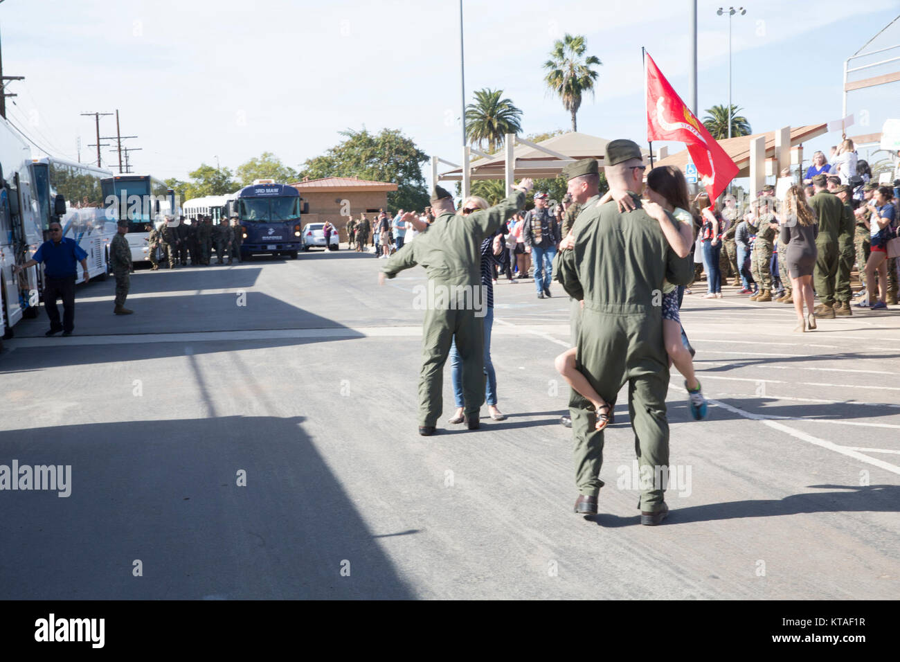 Two F/A-18 Hornet pilots with Marine Fighter Attack Squadron (VMFA) 323 ...