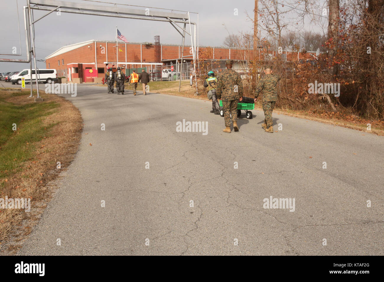 NAVAL SUPPORT FACILITY INDIAN HEAD, Md. – Marines with Chemical ...