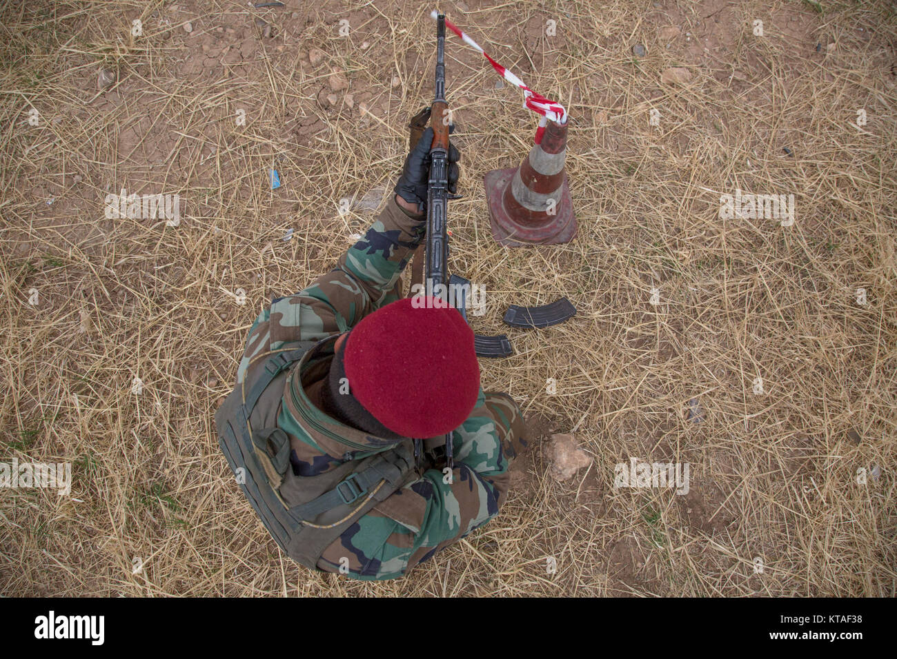 A coalition partner force member, deployed in support of Operation ...