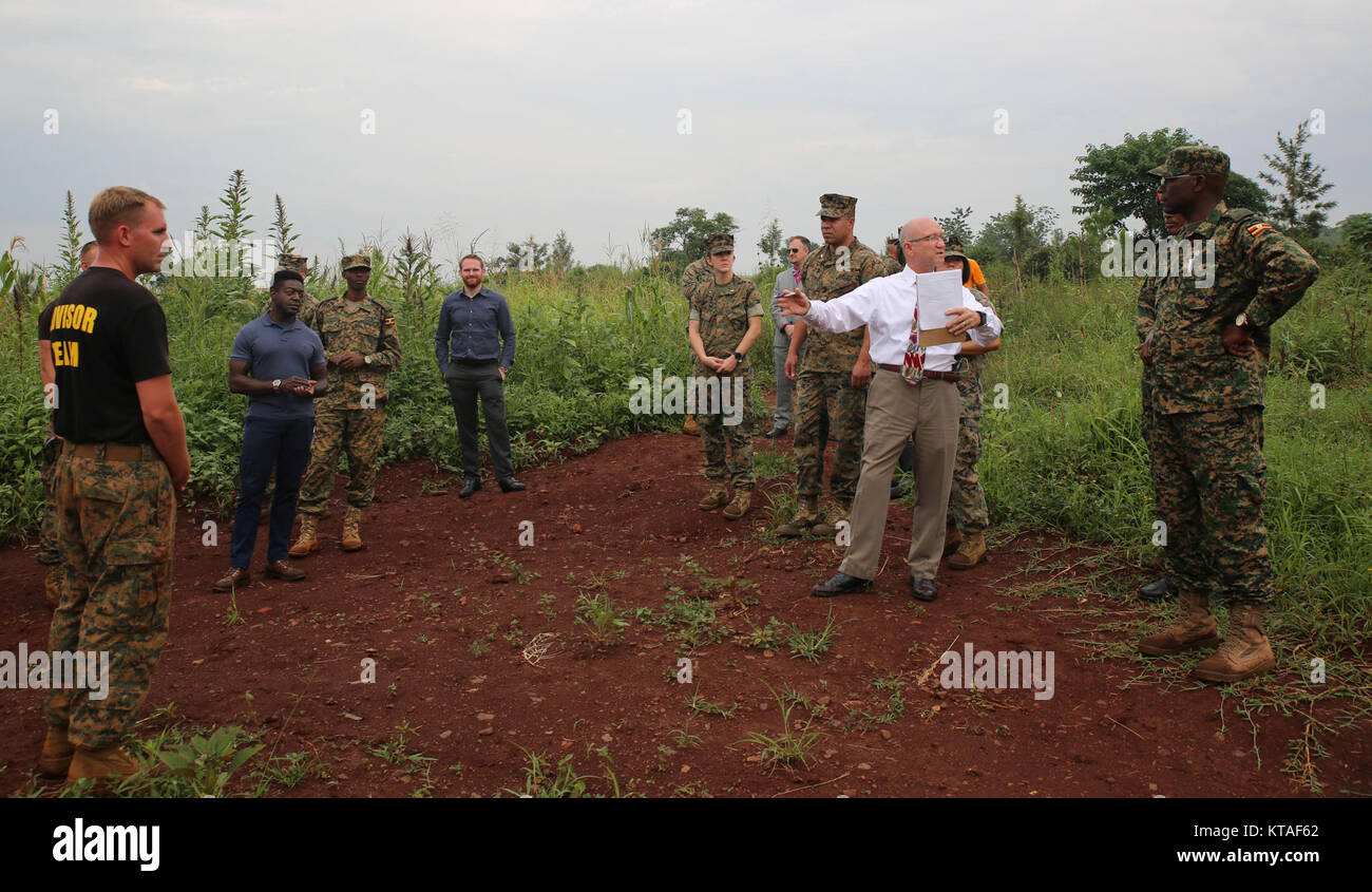Department of State officials and Ugandan military leadership tour ...