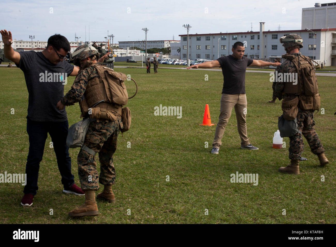 Marines with Combat Logistics Battalion 31, 31st Marine Expeditionary ...