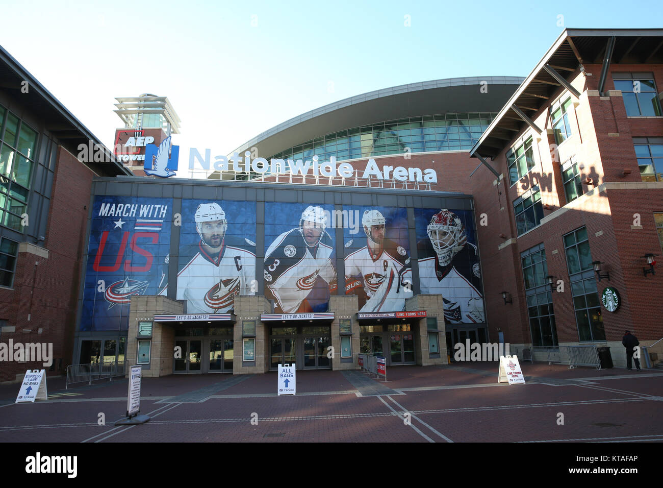 Nationwide Arena Columbus Ohio Stock Photo - Alamy