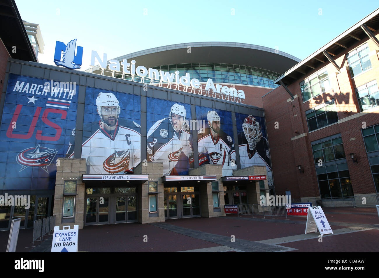 Nationwide Arena Columbus Ohio Stock Photo - Alamy