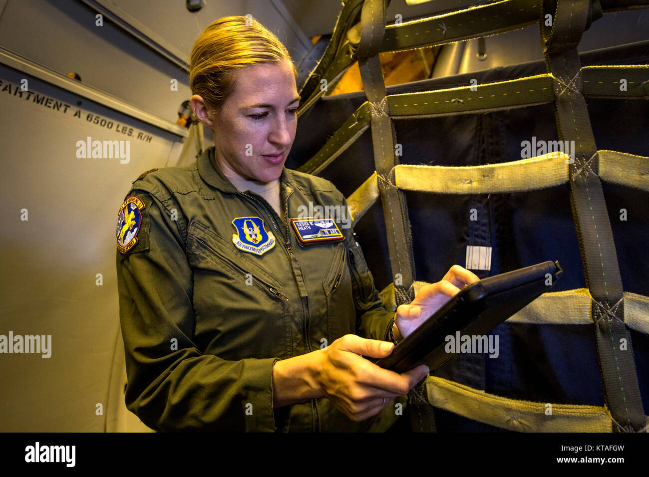 U.S. Air Force Maj. Sasha B. Heath, KC-10 Extender Pilot, 76th Air ...