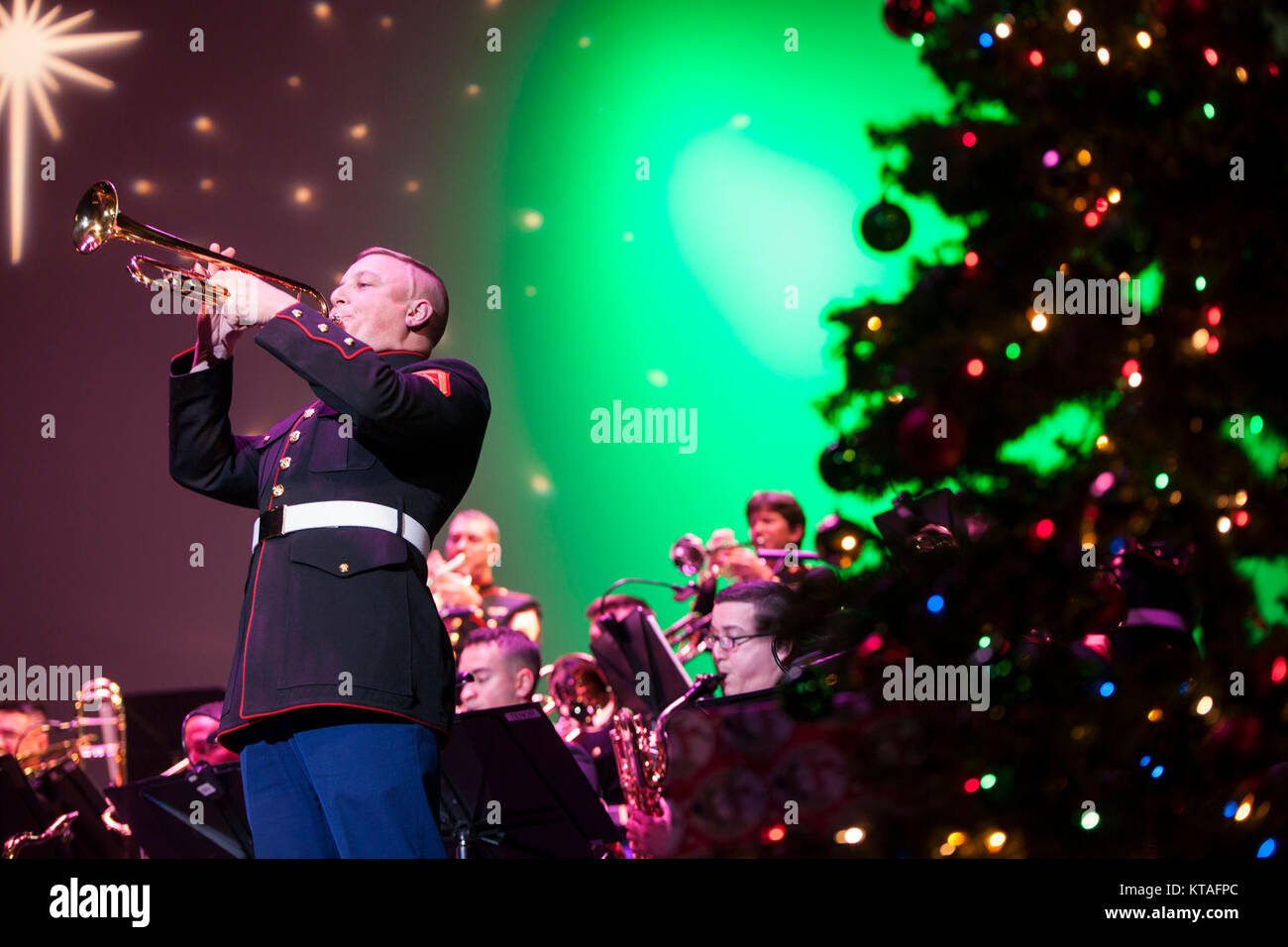 Lance Cpl. Christopher Lyman, a musician with Marine Corps Band New ...