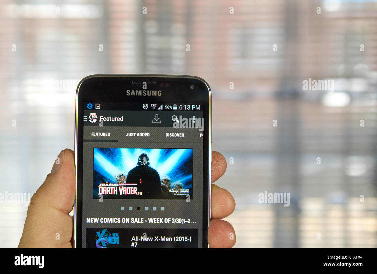 Marvel comics app hi-res stock photography and images - Alamy