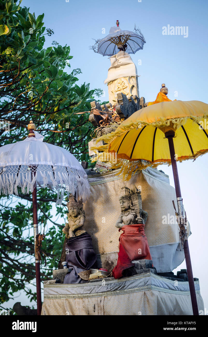 traditional balinese hindu shrine in bali indonesia Stock Photo - Alamy