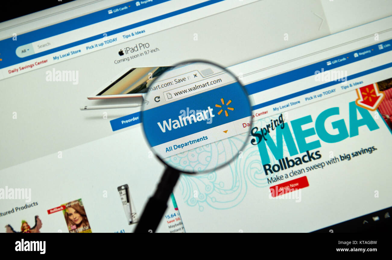 Walmart icon logo hi-res stock photography and images - Alamy