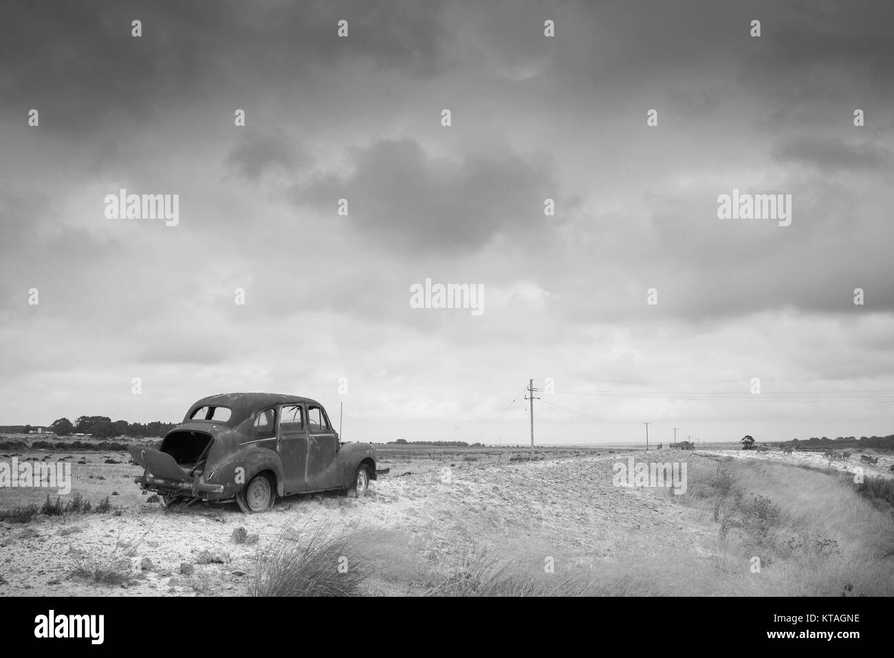 Austin car abandoned hi-res stock photography and images - Alamy