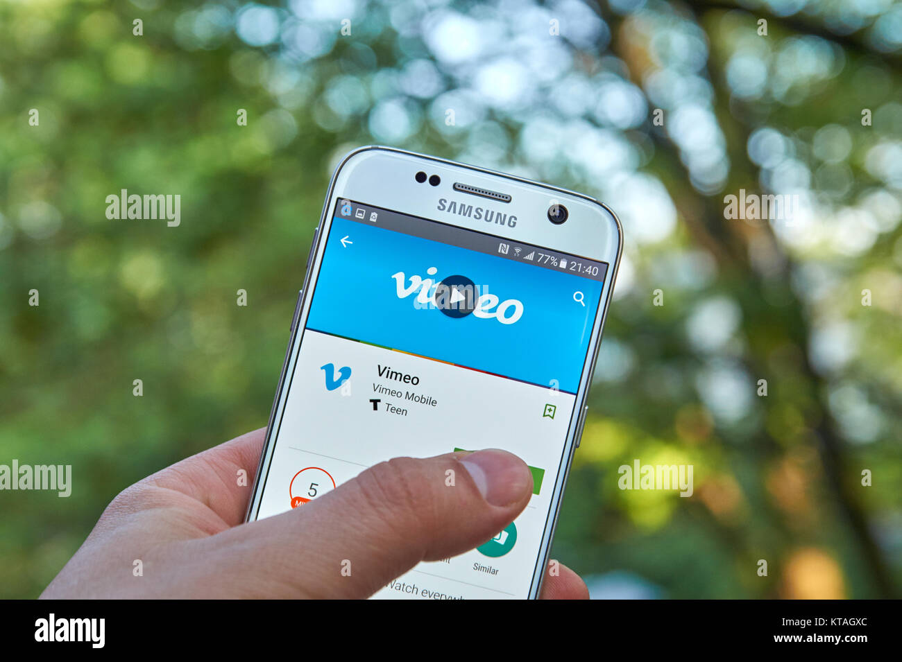 Vimeo cell hi-res stock photography and images - Alamy