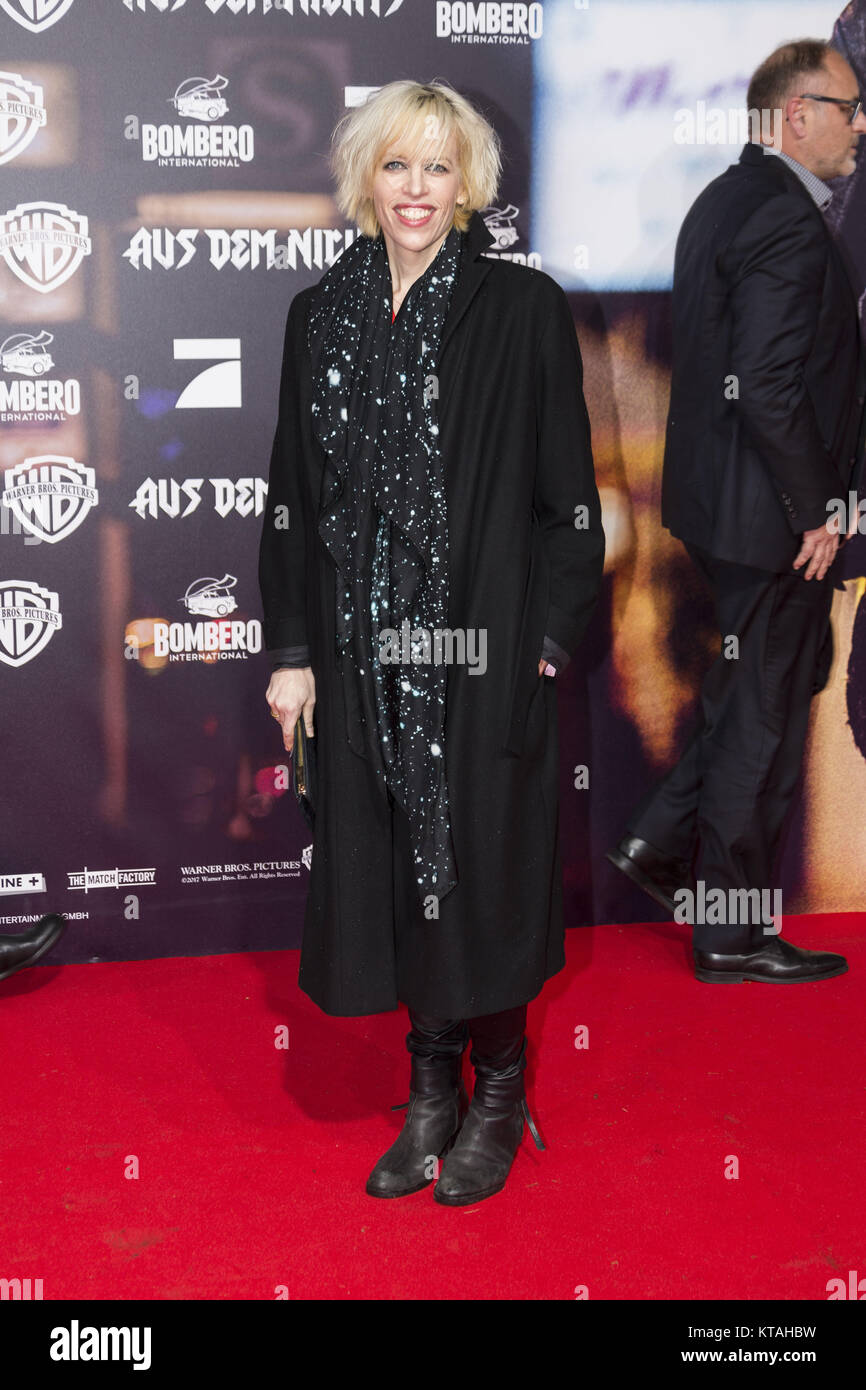 Premiere "Aus dem Nichts" at Cinemaxx Hamburg. Featuring: Katja ...