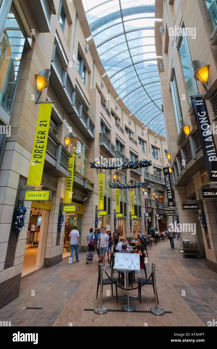 Pitt Street Mall Shopping Arcade, Sydney, New South Wales (NSW ...