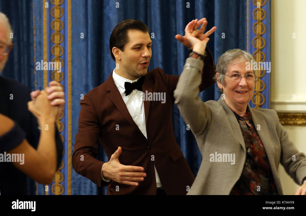 'Strictly Come Dancing' professional dancer Pasha Kovalev gives guests ...