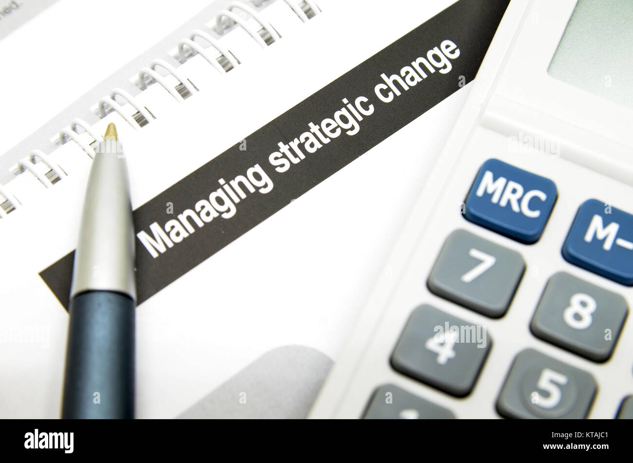 Managing strategic change Stock Photo - Alamy