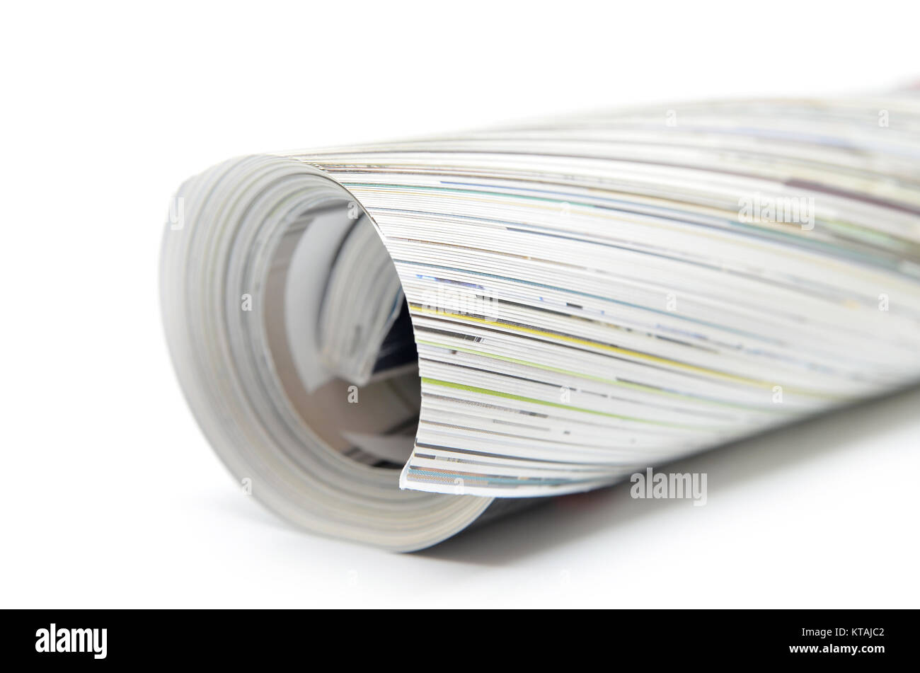 Magazine roll and isolated Stock Photo - Alamy