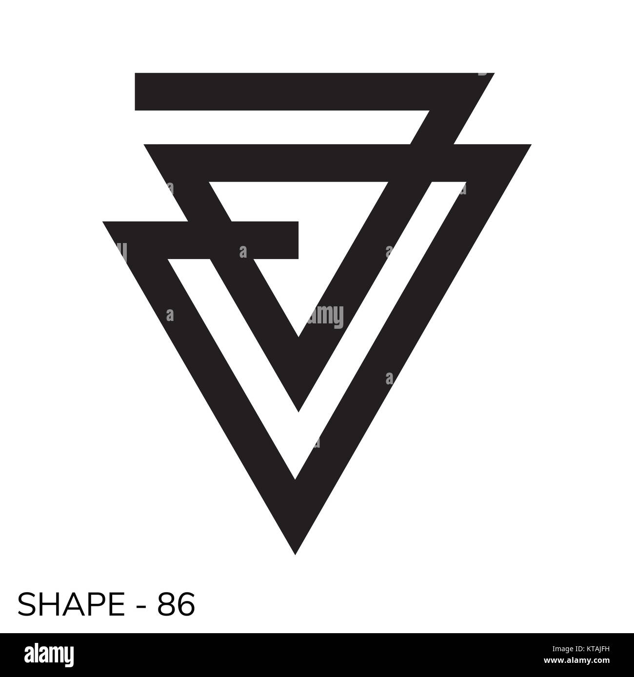 Simple Geometric Shape Stock Photo - Alamy