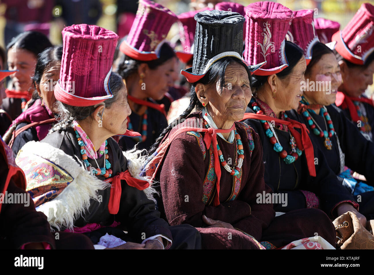 Indian women wearing traditional costume hi-res stock photography and ...