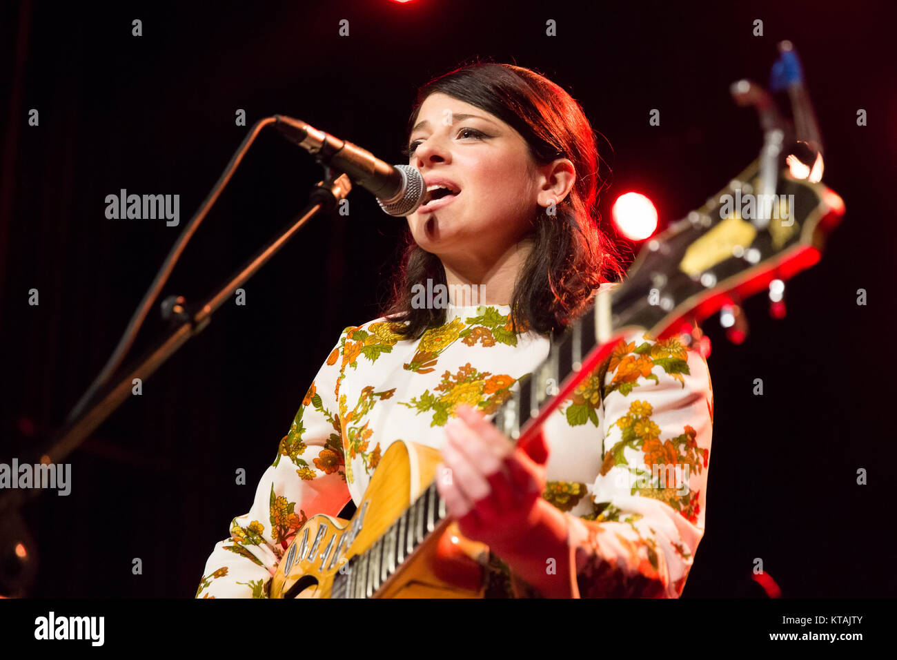 The British singer, songwriter and musician Gemma Ray performs a live ...