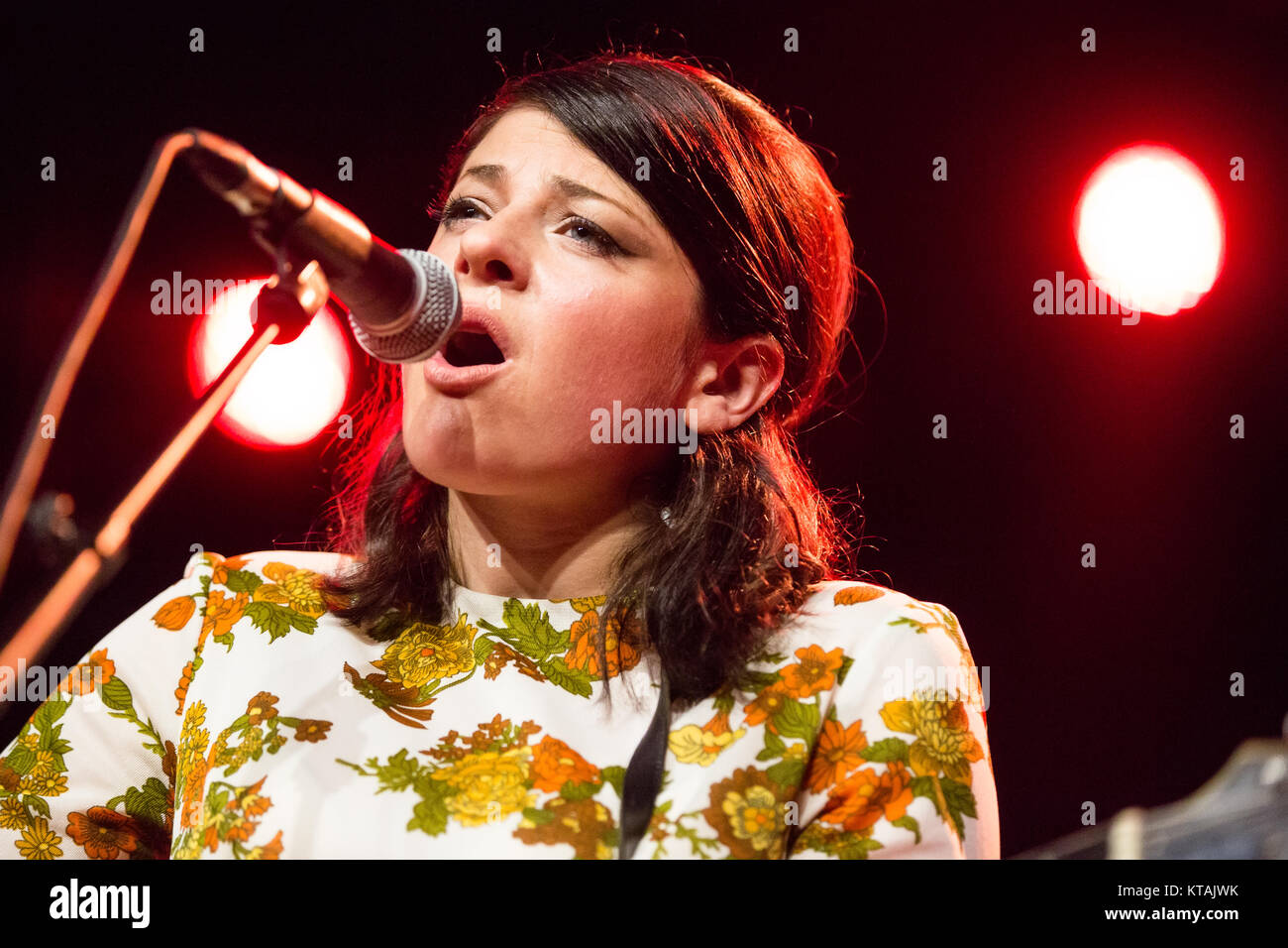 The British singer, songwriter and musician Gemma Ray performs a live ...