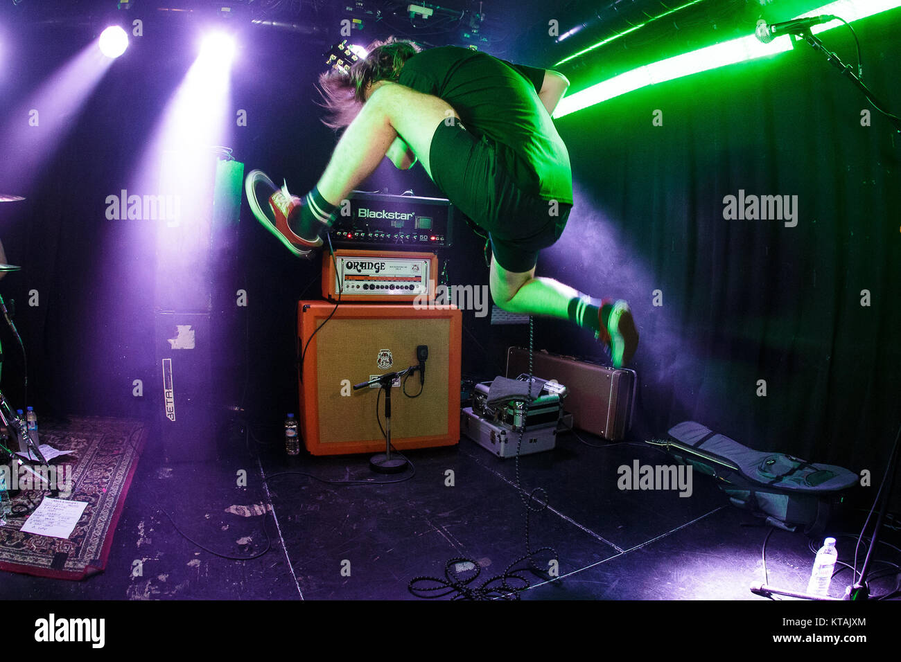 The British hardcore punk band Giants performs a live concert BETA in ...
