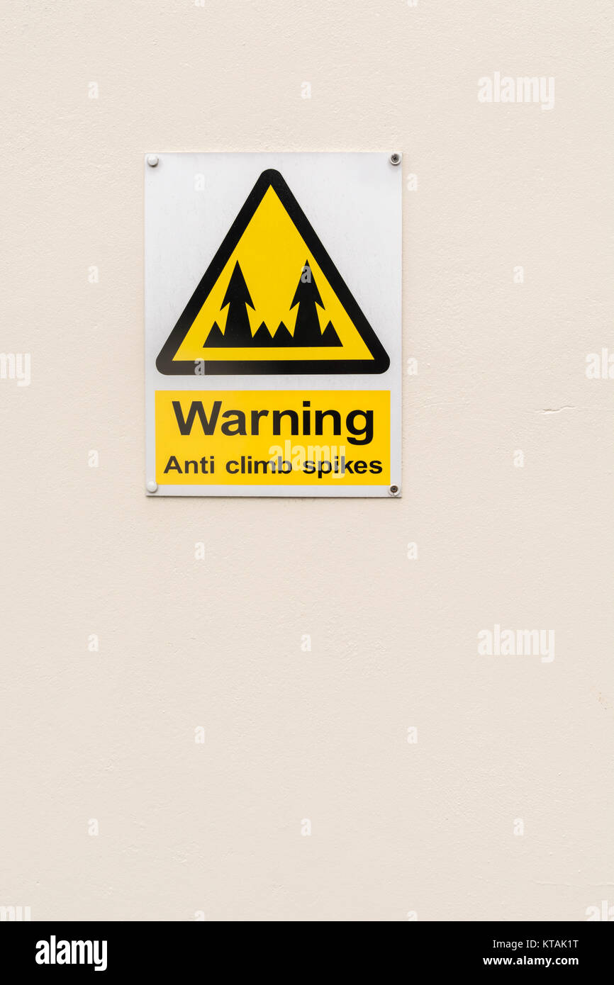 Climbing spikes hi-res stock photography and images - Alamy