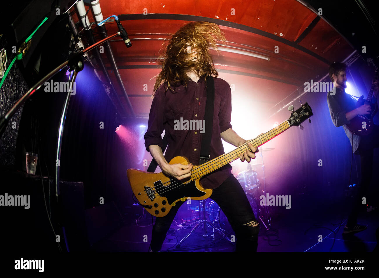 Sweden, Malmö – August 19, 2017. The Swedish death grindcore band God ...