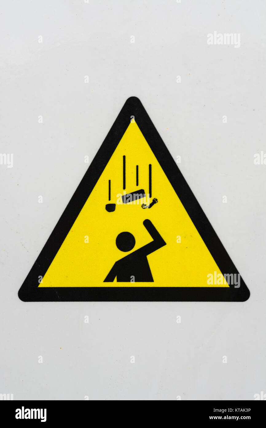 Falling objects pictogram hi-res stock photography and images - Alamy