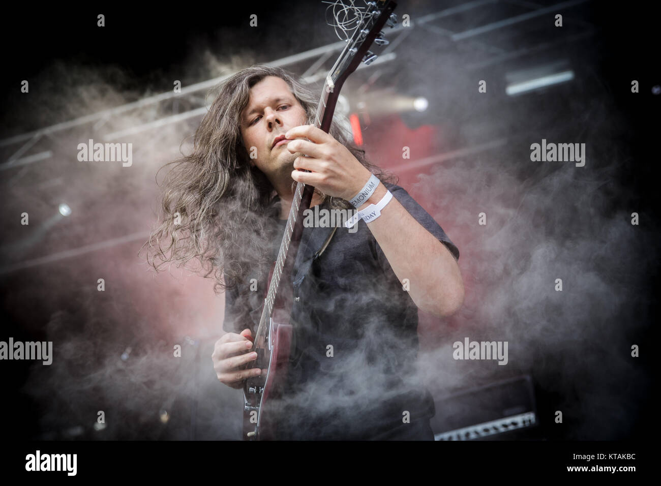 The Canadian death metal band Gorguts performs a live concert at the ...