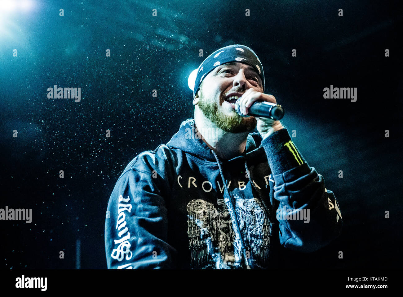The American metalcore band Hatebreed performs a live concert at Amager ...