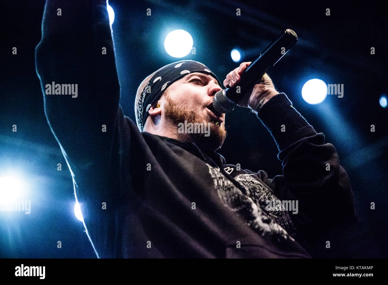 The American metalcore band Hatebreed performs a live concert at Amager ...