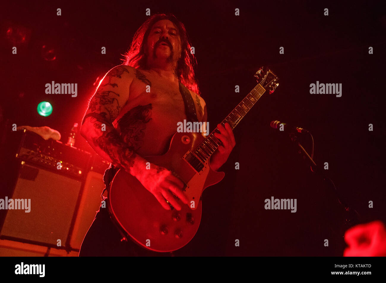 The American heavy metal band High On Fire performs a live concert at ...