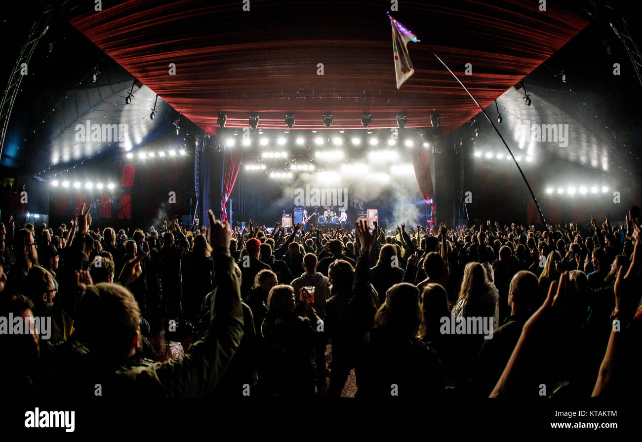 The American heavy metal band High On Fire performs a live concert ...