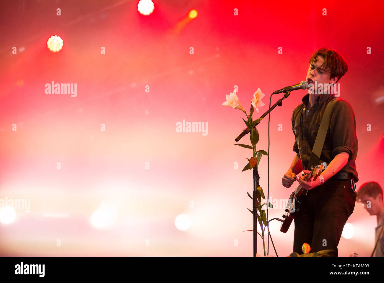 The international acclaimed Danish punk group Iceage performs a live ...