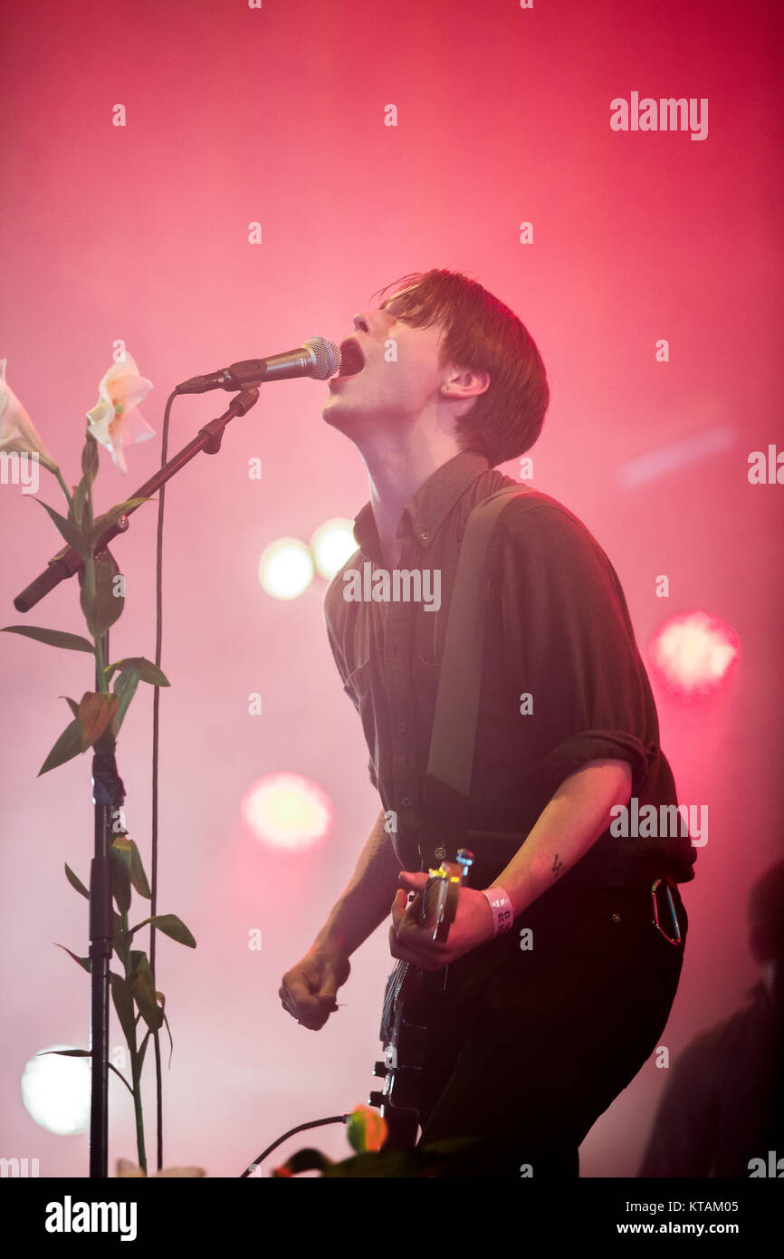 The international acclaimed Danish punk group Iceage performs a live ...