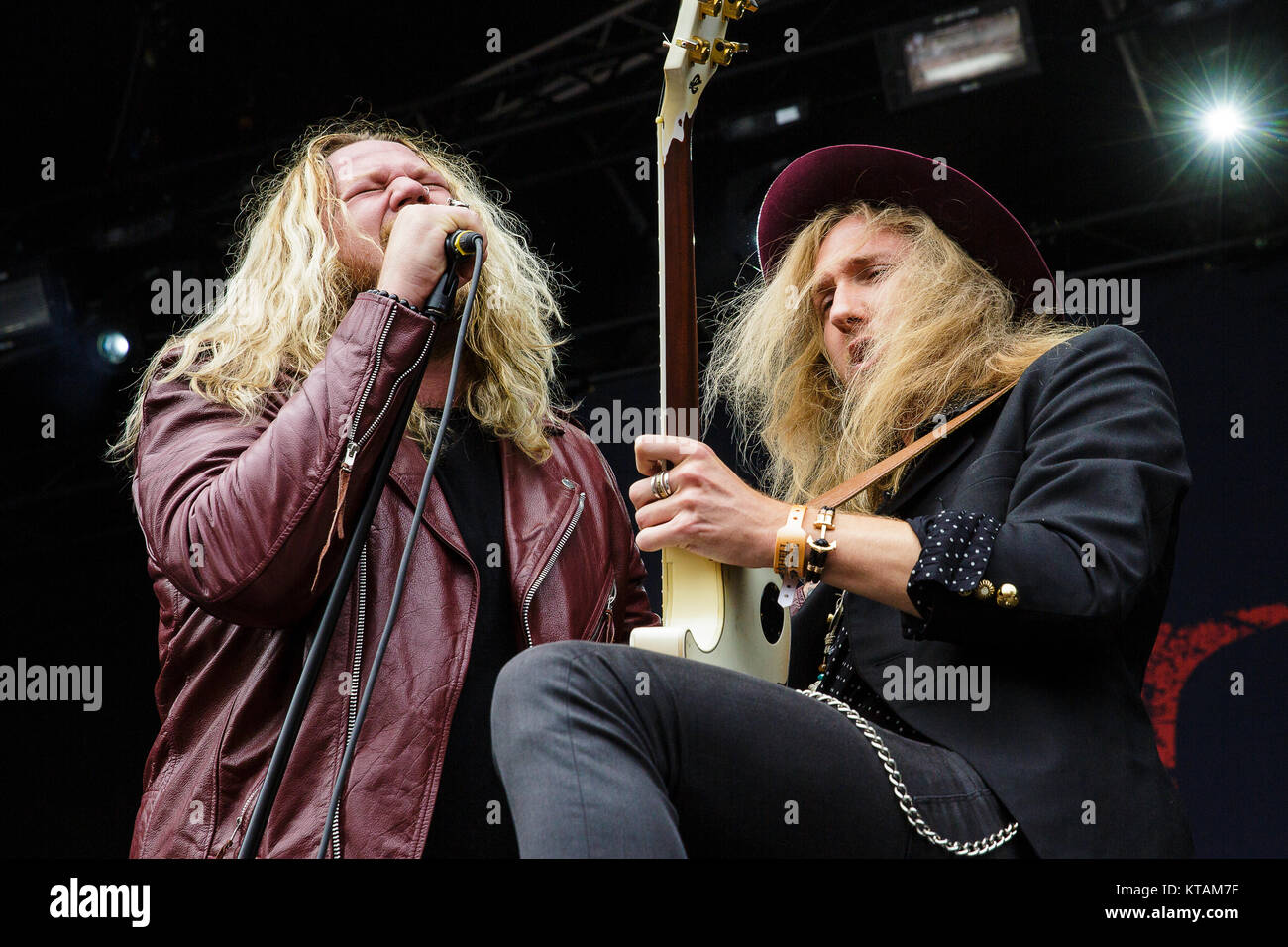 The British hard rock band Inglorious performs a live during the Danish ...