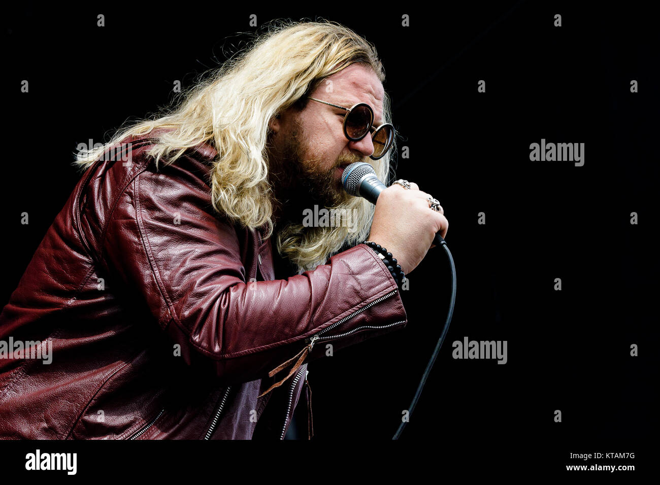 The British hard rock band Inglorious performs a live during the Danish ...
