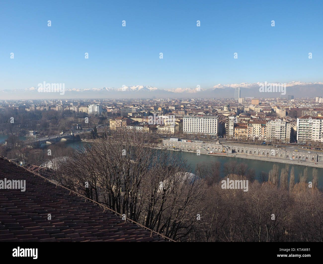 Aerial view of Turin Stock Photo - Alamy