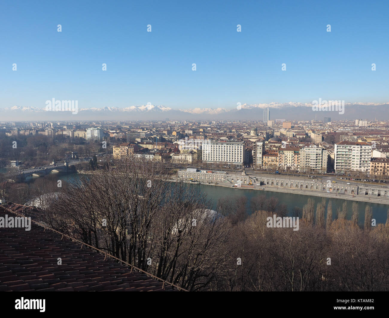 Aerial view of Turin Stock Photo - Alamy